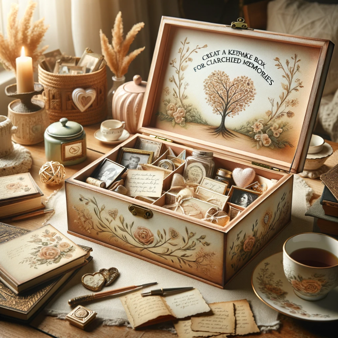 Creating a Keepsake Box for Cherished Memories