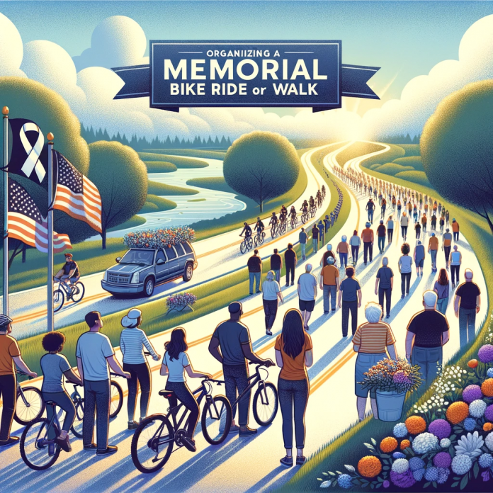 Organizing a Memorial Bike Ride or Walk