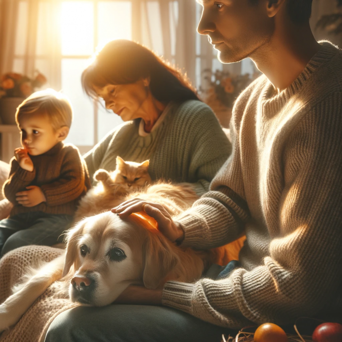 The Healing Role of Pets in Grieving Families