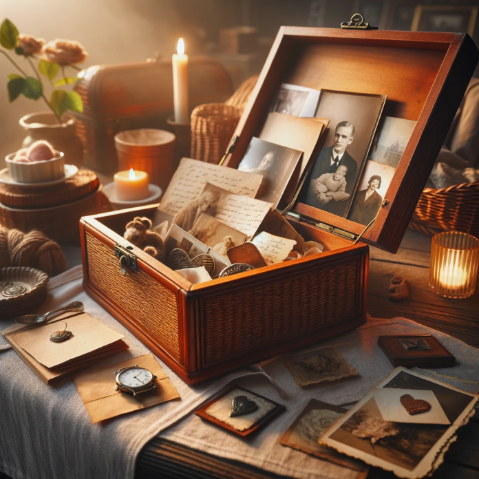 Creating a Memory Box for a Deceased Loved One